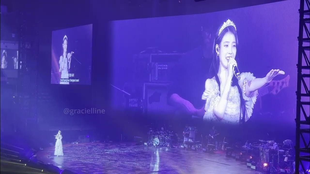 [4K] 아이유 IU 'The Meaning Of You' 너의 의미 FANCAM | IU H.E.R. World Tour Concert Kuala Lumpur ...