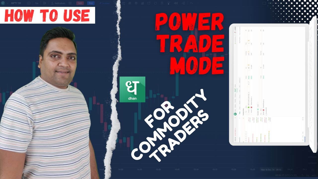 How to use Power Trade Mode for Commodity Trader in Dhan - YouTube