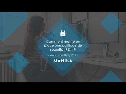 [Webinar] Mettre en place une PSSI - YouTube