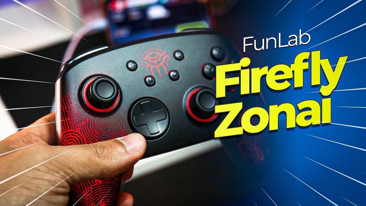 Gamepad favorito para Switch/PC/Android e iPhone! Funlab Firefly Zonai - YouTube