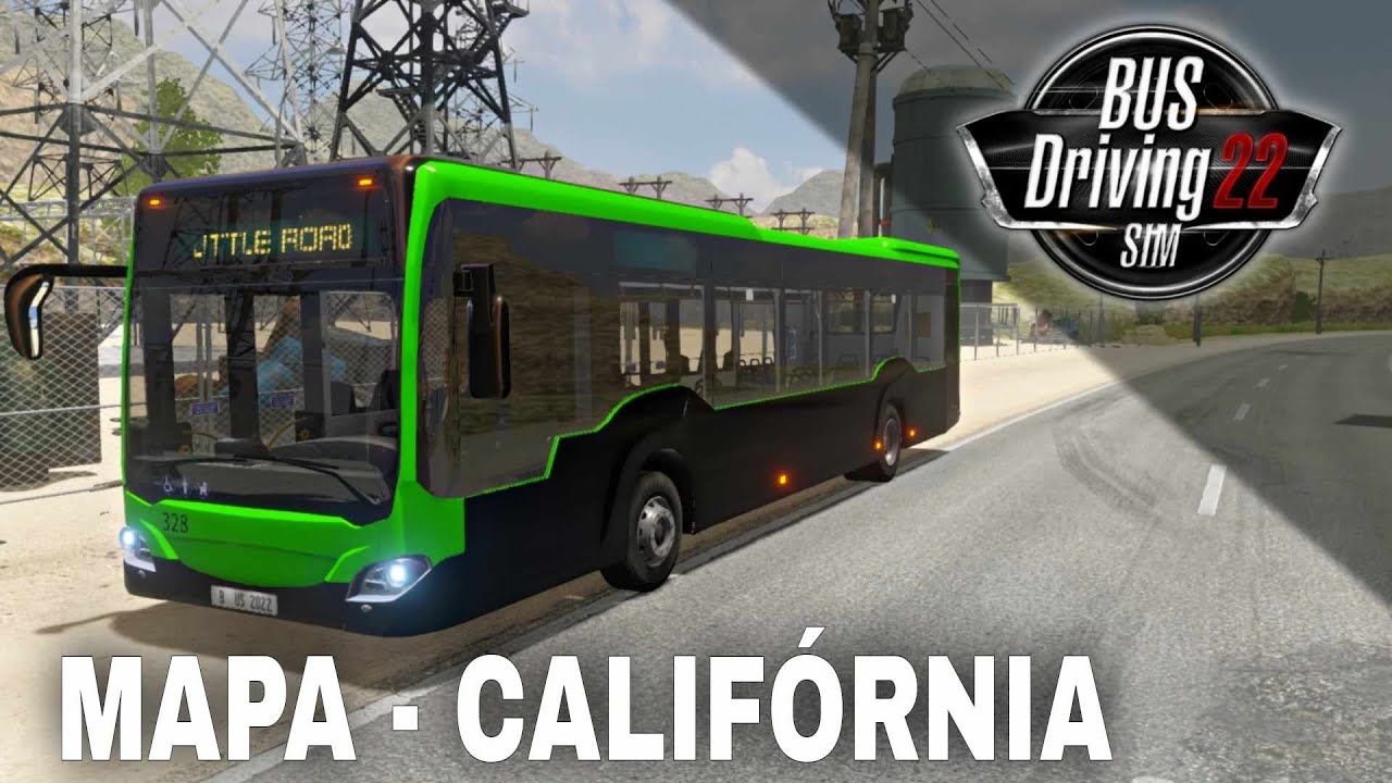 BUS DRIVING SIMULATOR 22 | ROTA CALIFORNIA | SIMULADOR DE ONIBUS! - YouTube