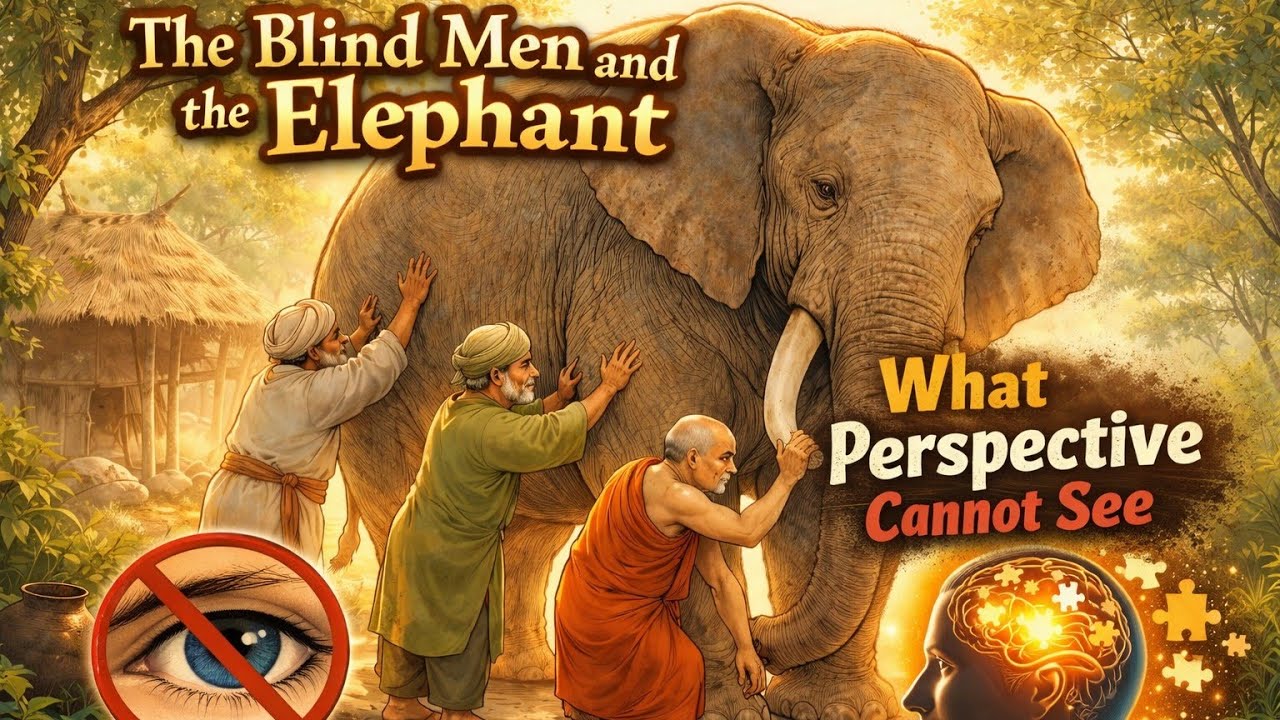 The Blind Men & The Elephant 🐘 | Truth Depends on Perspective! - YouTube