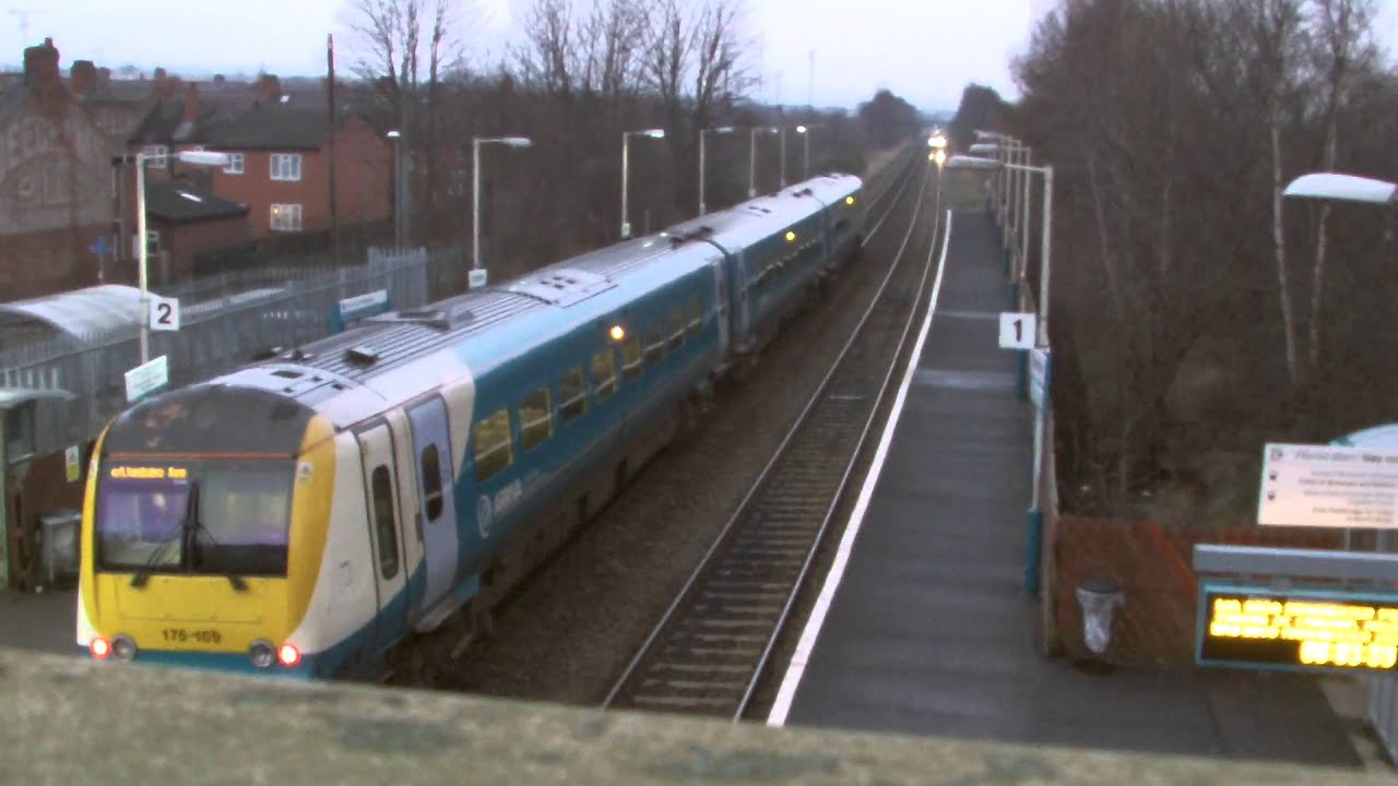 Half an Hour at (6) - Shotton Station 31.1.2014 - Deeside ATW DMU's ...