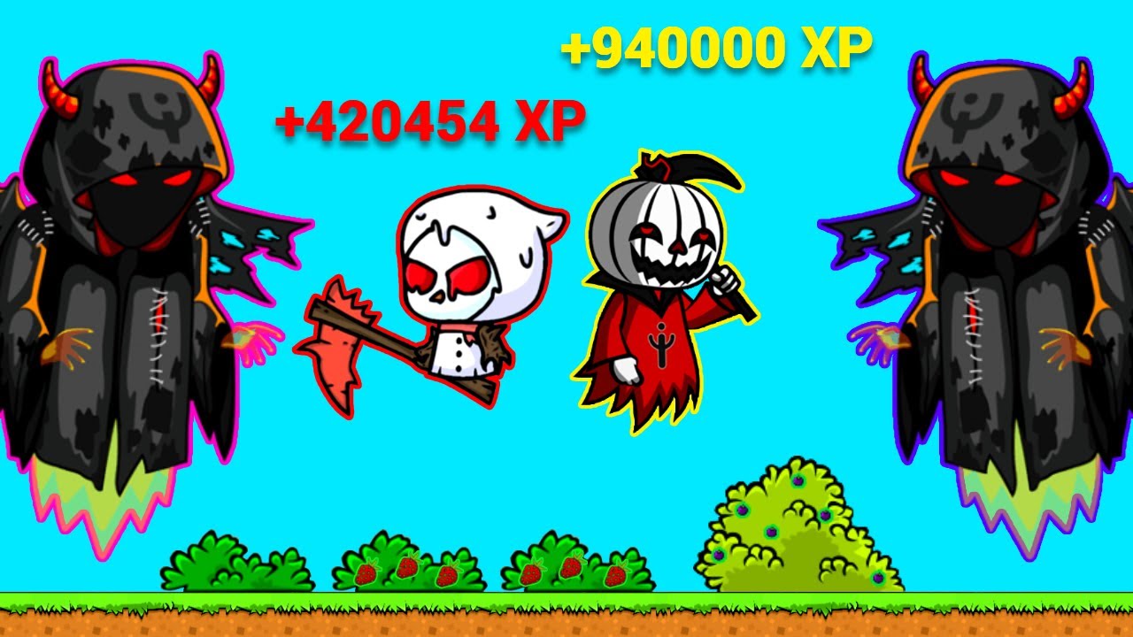 Two Reapers VS Two Bosses & Fights With Enemy Players (EvoWorld.io ...