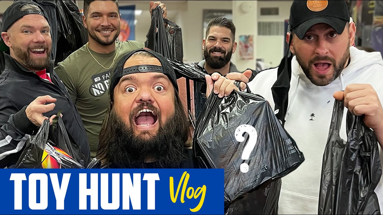 Toy Hunt Vlog • Epic Group Fig Hunt • Time Warp Toys Long Island, NY ...