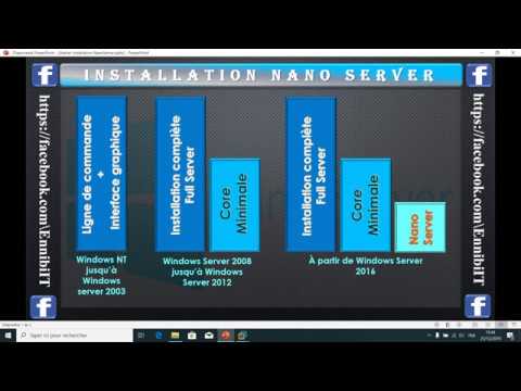 Installation Nano Server ( Windows Server 2016) - YouTube