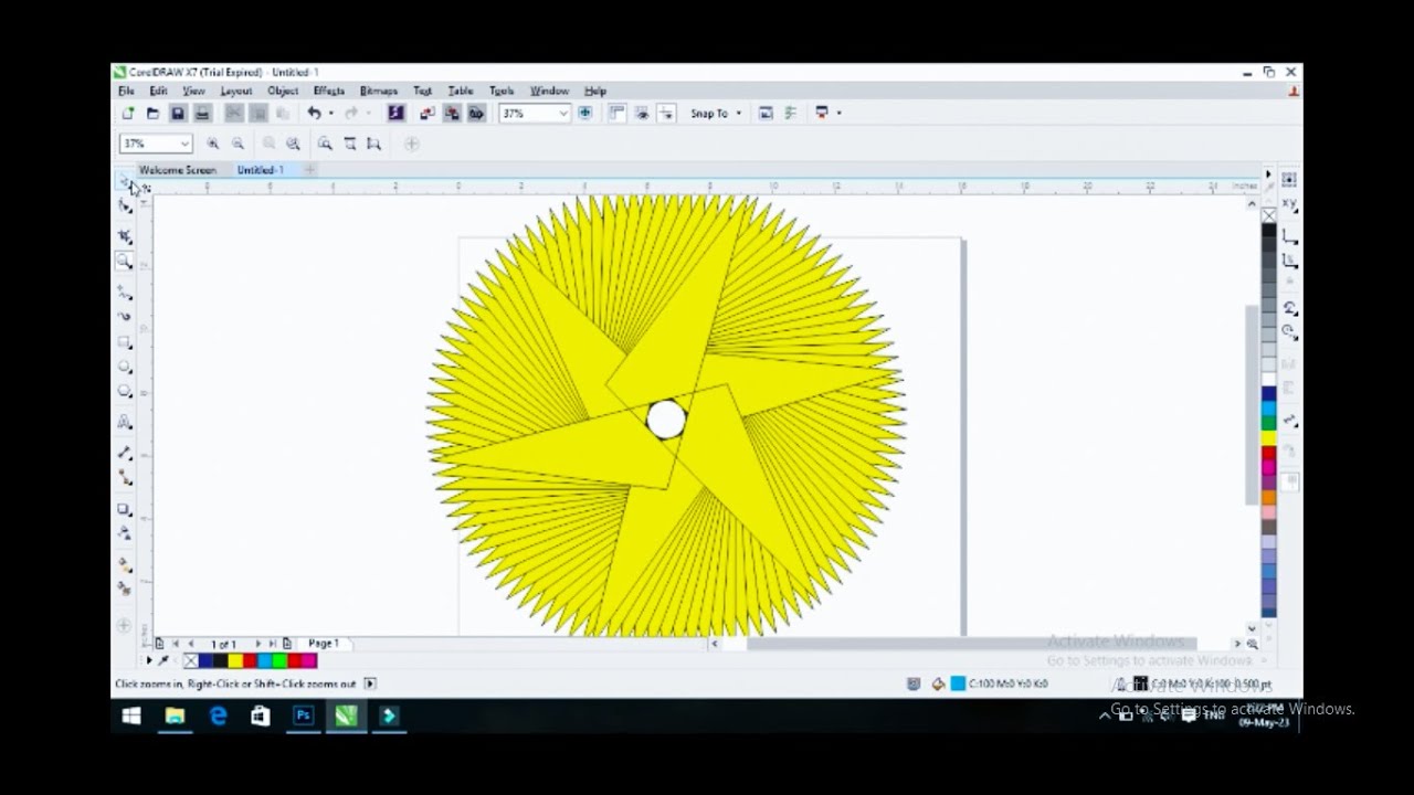 Amazing Coreldraw Design Tutorial Coreldraw Tutorialscoreldraw