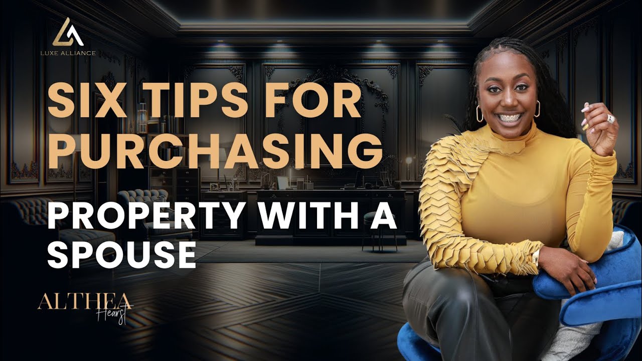 Six Tips For Purchasing a Property with a Spouse - YouTube