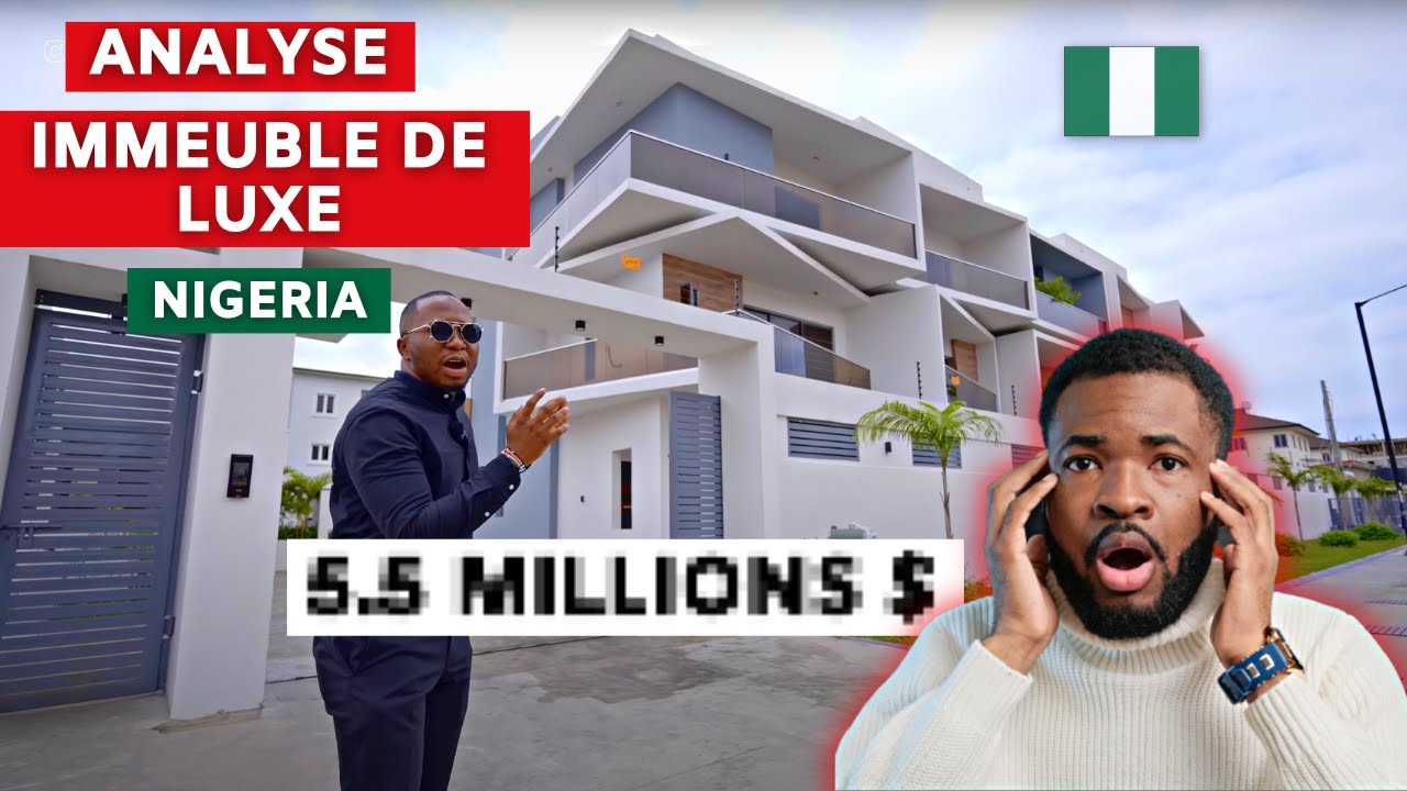 Je VOUS PRESENTE un EMPIRE IMMOBILIER de LUXE au Nigeria, LAGOS d'un PROMOTEUR de 30ans ...