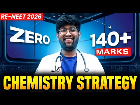 Chemistry Strategy for Re-NEET🔥| 140+ marks | Last 15 days