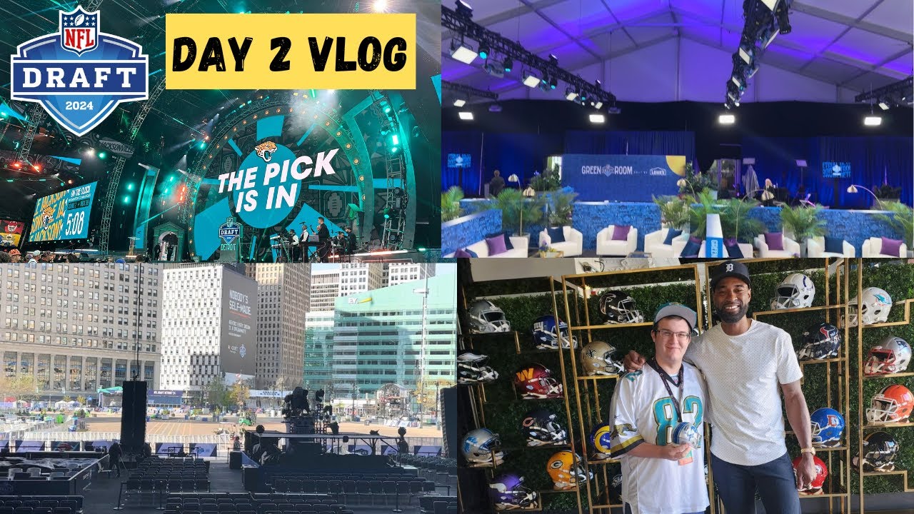 Behind the Scenes at the 2024 NFL Draft | Day 2 (ft. Calvin Johnson ...