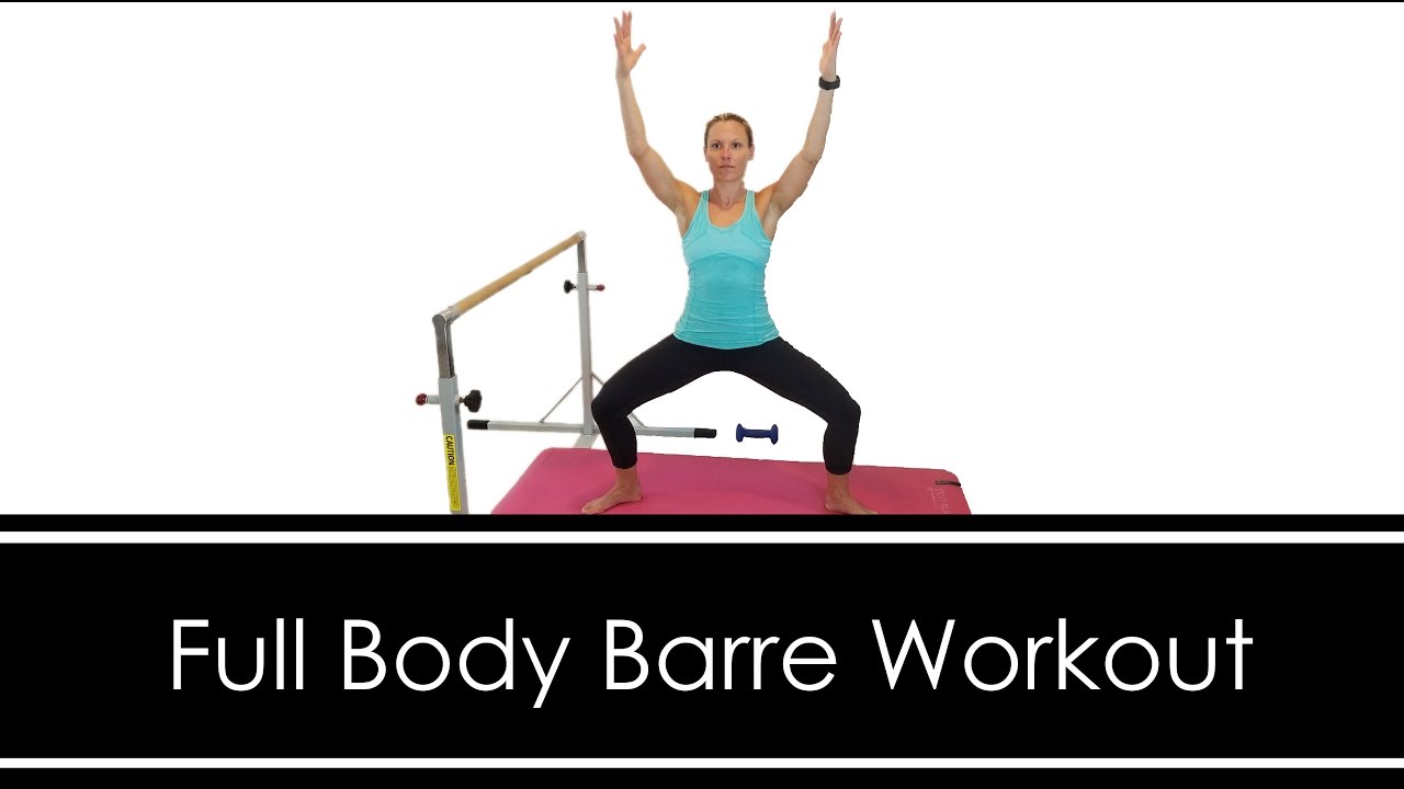 FULL BODY BARRE WORKOUT: At HOME: 30 MINUTES - YouTube