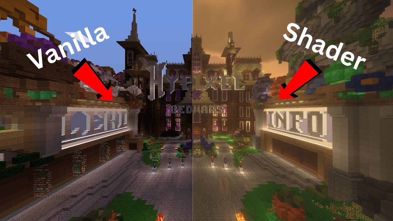 i found the most BEST shader pack for bedwars - YouTube