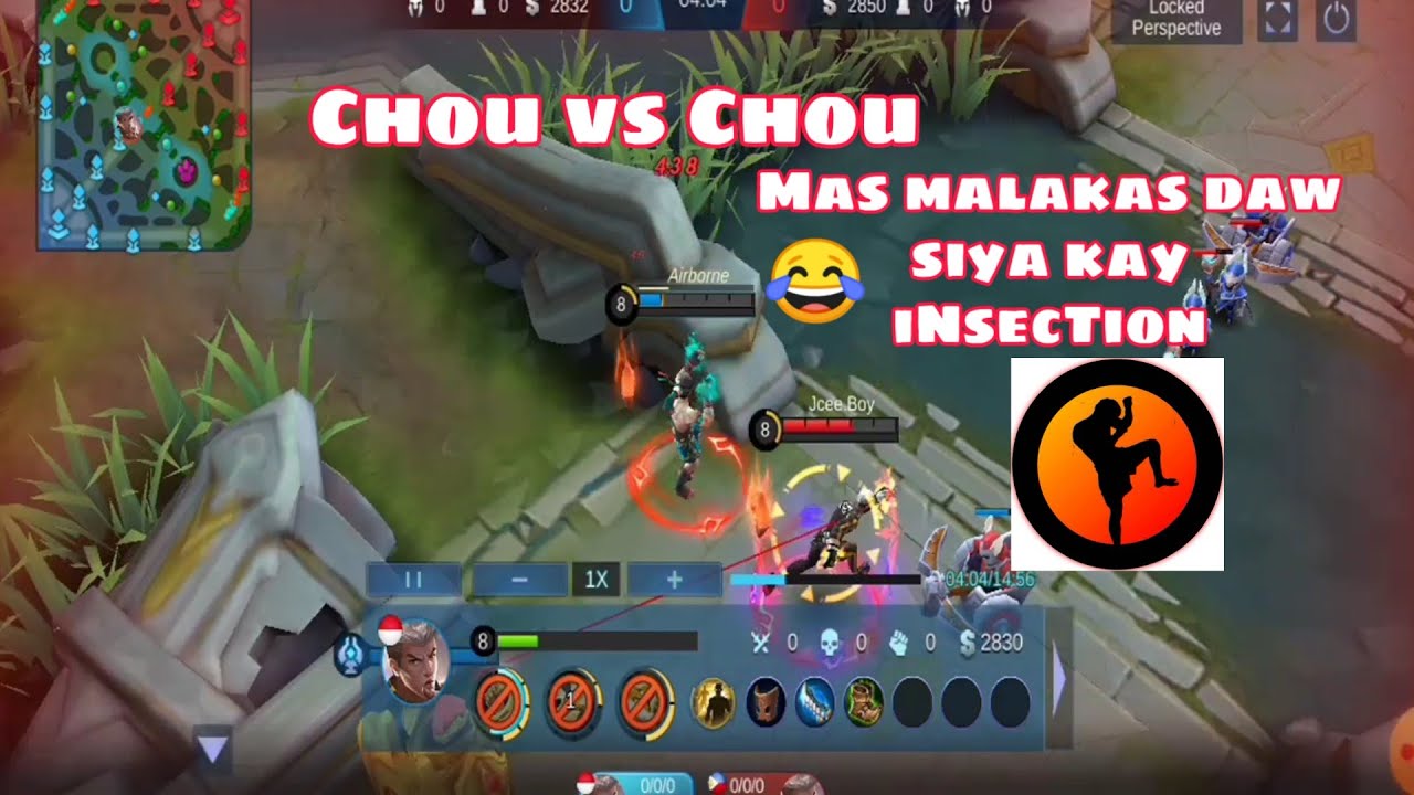 1 v 1 Chou vs Chou | Ft. InsEction daw 😂 - YouTube