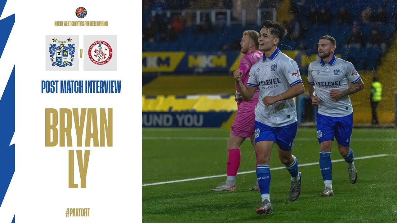 Bryan Ly - Chadderton (h) | Post Match Interview | Bury FC - YouTube