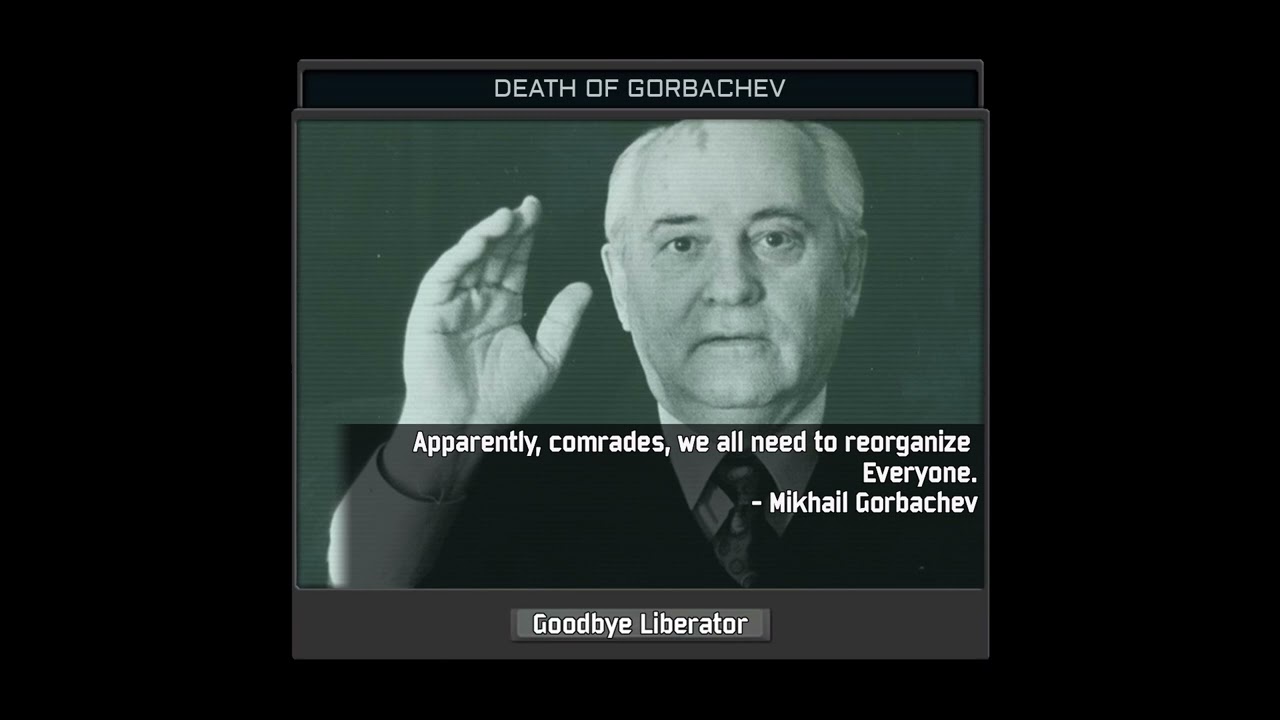 TNO Custom Super Events | Death of Gorbachev - YouTube
