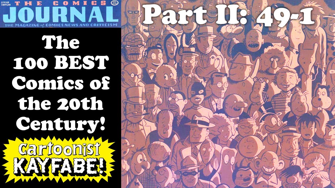 The 100 BEST Comics of the 20th Century According to The Comics Journal ...