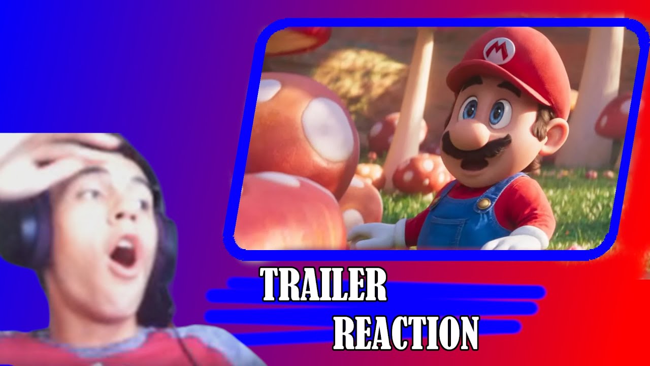 MARIO MOVIE Trailer Reaction!! - YouTube