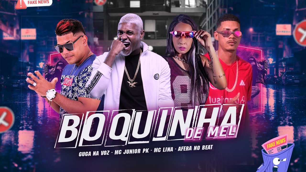 BOQUINHA DE MEL - Guga Na Voz, Afera No Beat, Mc Junior Pk, Mc Lina ...