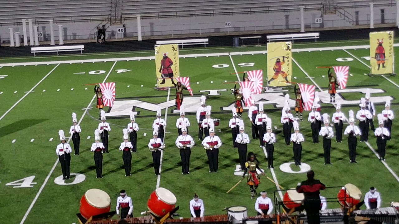 Warner Robins demon marching band 2016 band night - YouTube