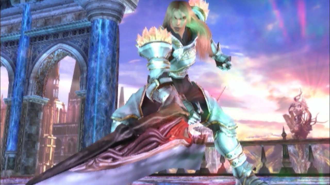 Soul Calibur III - Siegfried with Nightmare's Weapon Exhibition (with ...