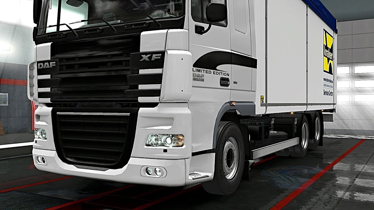 #378 Euro Truck Simulator 2 - DAF Tandem - YouTube