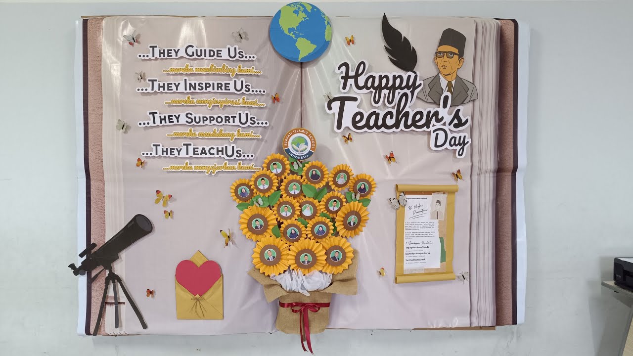 DISPLAY KELAS KREATIF I LOMBA GURU KREATIF - YouTube