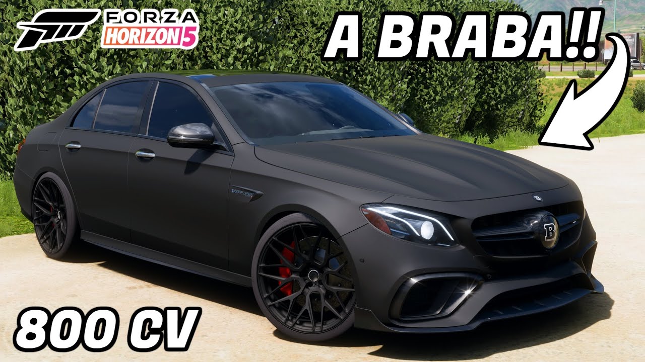 Brabus E800, a Mercedes de 800CV!! - YouTube