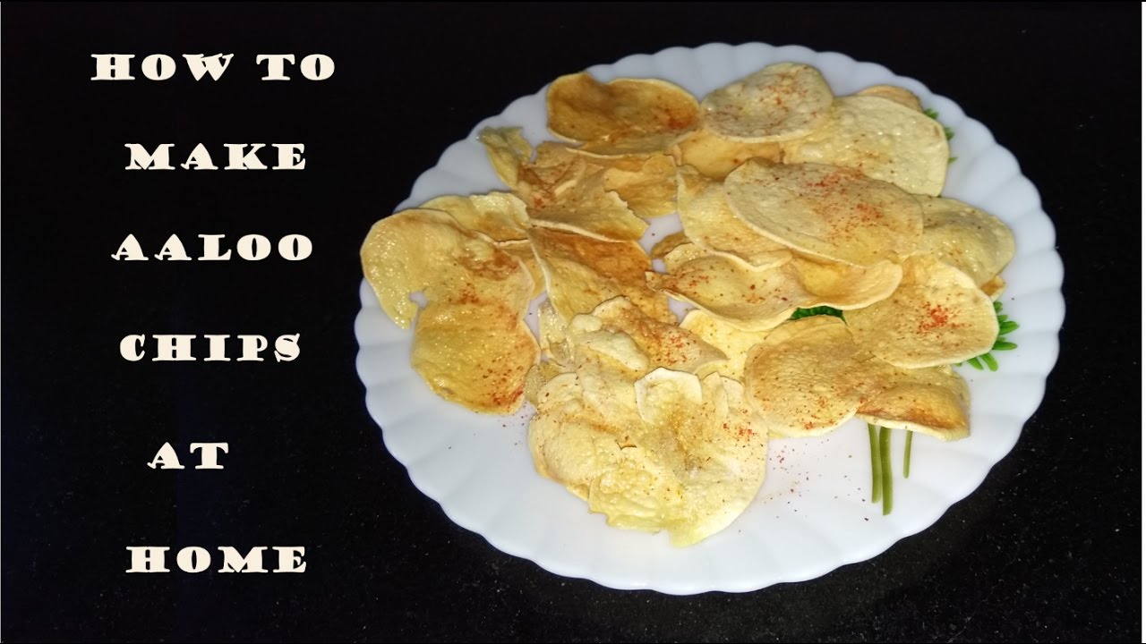 Aloo Chips Recipe Holi Special Recipes How To Make Aloo Chips At