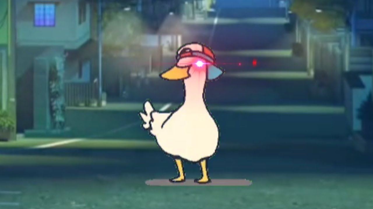 Shuba duck staring menacingly | Hololive meme - YouTube