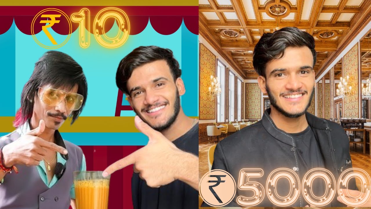 Trying Rs.1 Vs. Rs. 1000 Chai Challenge - YouTube