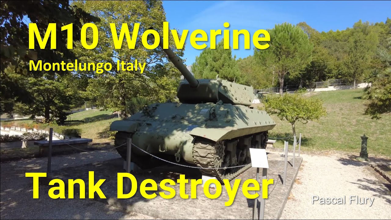 M10 Wolverine Tank Destroyer at Montelungo in Italy - YouTube