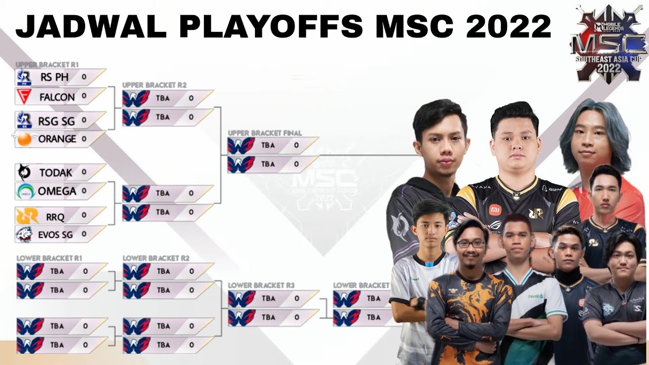 JADWAL PLAYOFFS MSC 2022 HARI INI | PLAYOFFS BRACKET - YouTube
