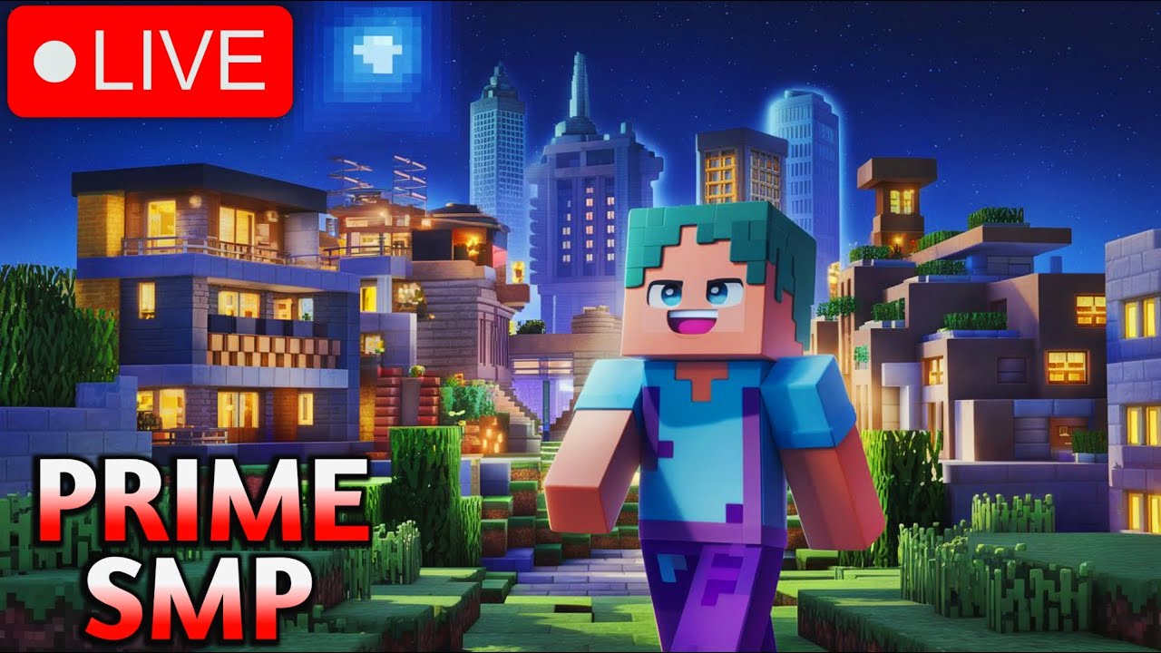 MINECRAFT PRIME SMP LIVE - YouTube