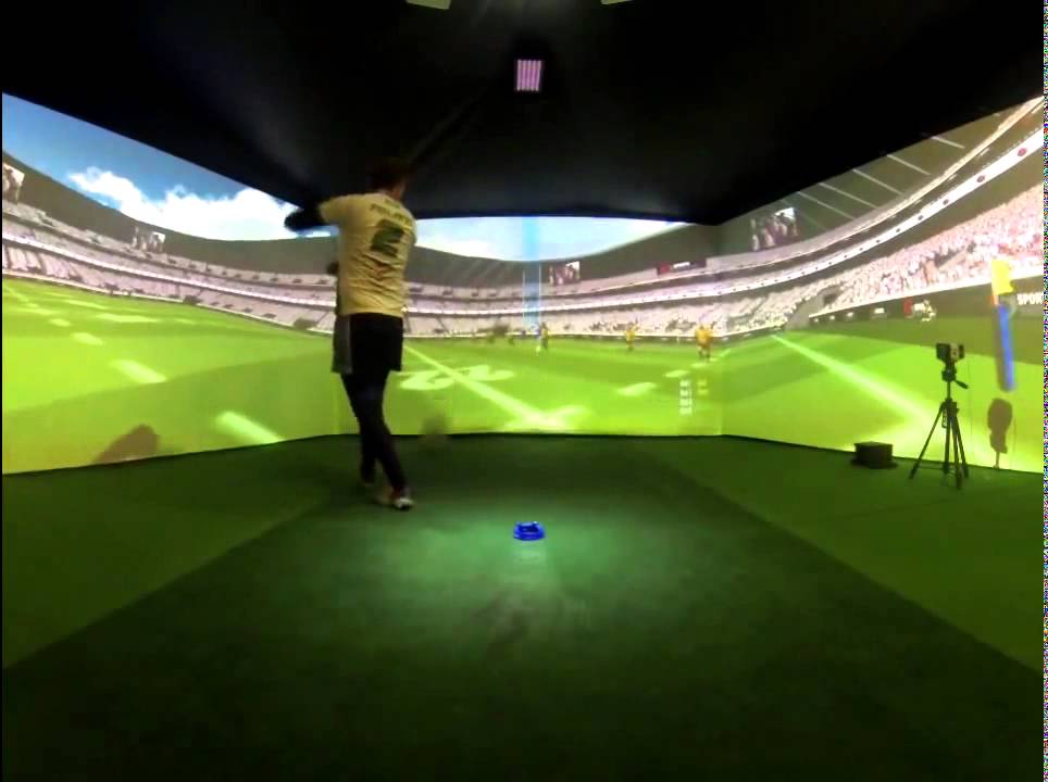Sports Simulator Kick For Glory Rugby Challenge - YouTube