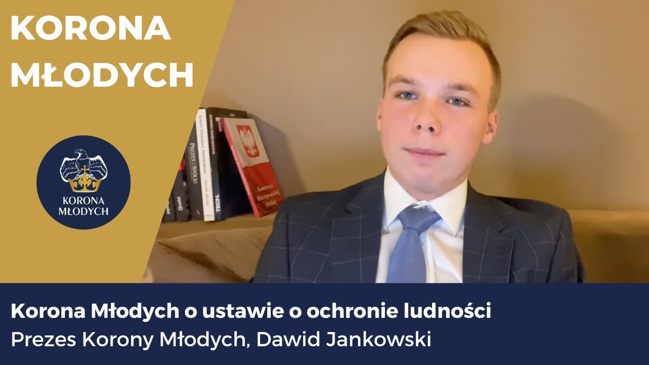 Dawid Jankowski o ustawie o ochronie ludności - YouTube