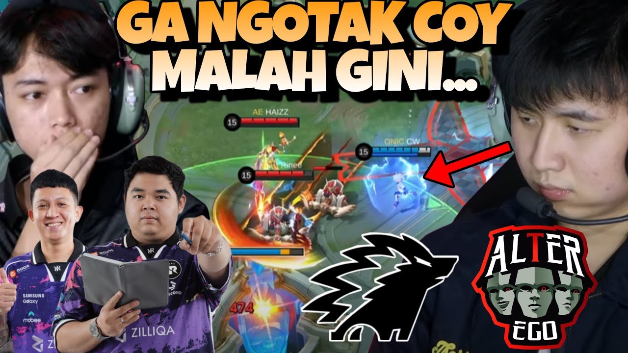 INI MATCH GA NGOTAK !! GA HABIS PIKIR !! ALTER EGO VS ONIC MATCH 2 ...