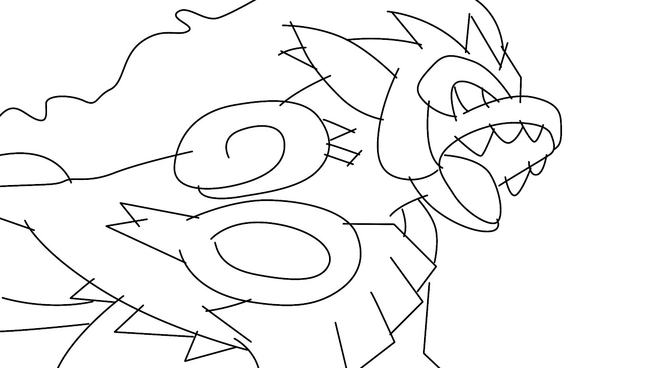 How to draw Infernape step by step for beginners from Pokemon - YouTube