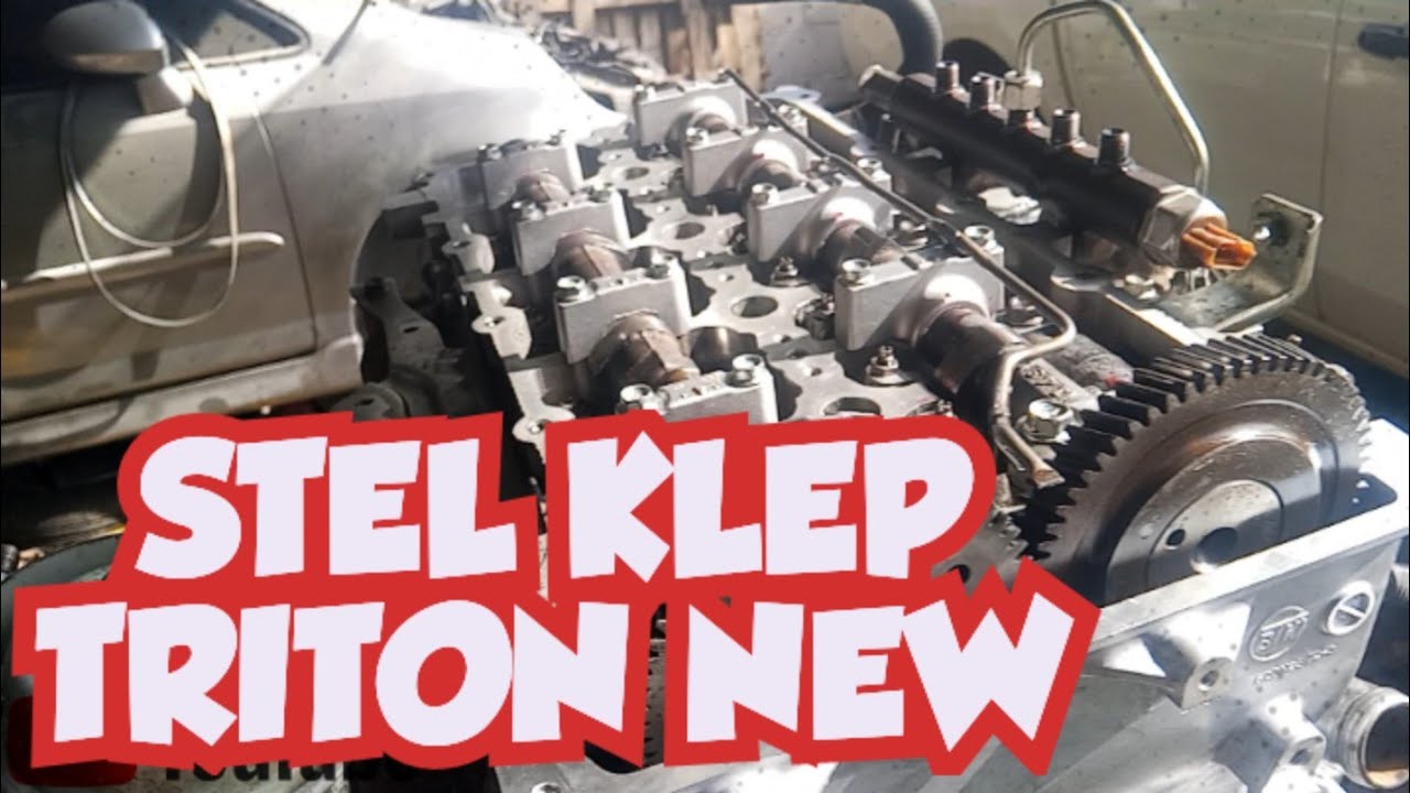 Tutorial cara stel klep mobil mesin di sel Triton new type mesin 4N15 ...