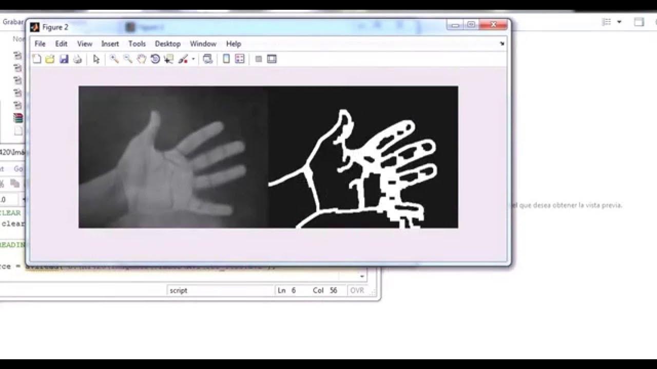 Real time Hand Tracking using matlab & kinect - Matlab Program - YouTube