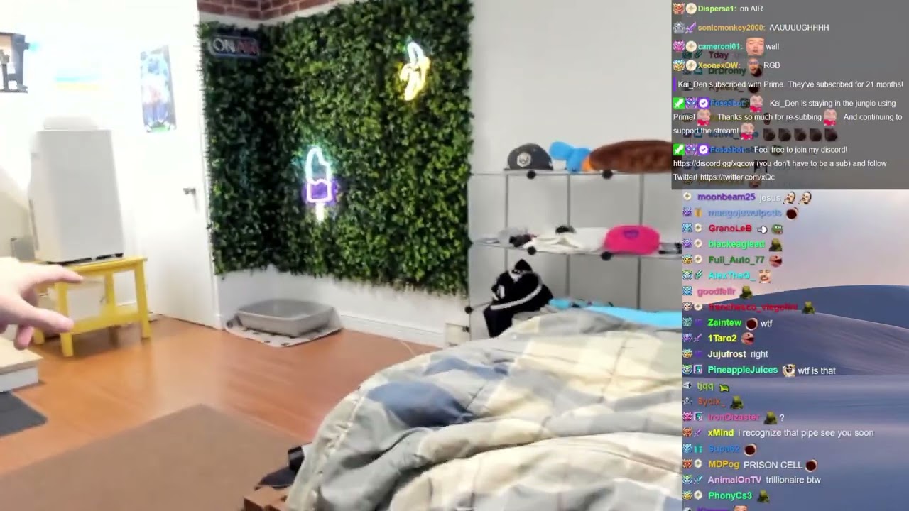 xQc Does A Tour Of His New Stream Room - YouTube