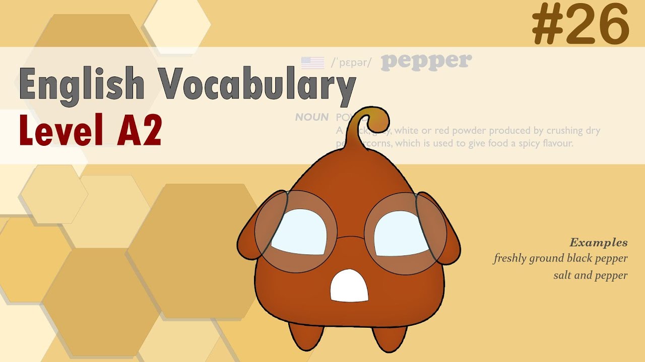 English Vocabulary Simplified: A2 Level for Beginners #26 - YouTube
