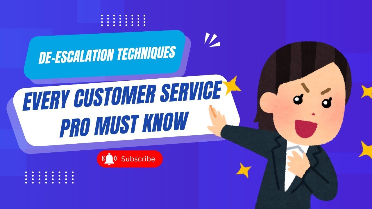 De-Escalation Techniques for Customer Service | HelpSquad - YouTube