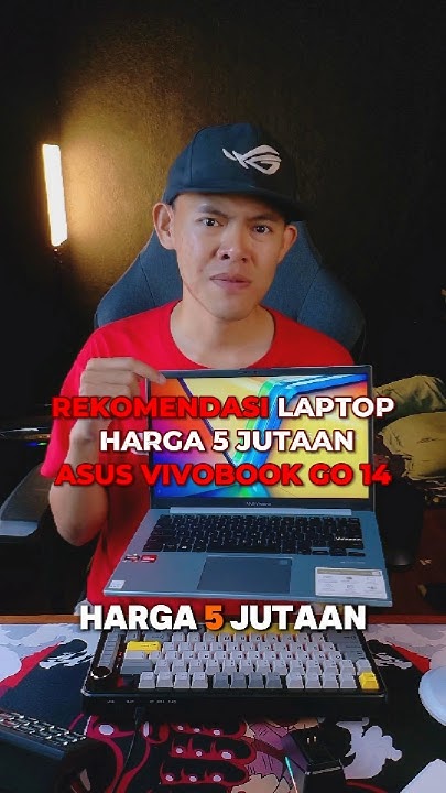 REKOMENDASI LAPTOP 5 JUTAAN - ASUS VIVOBOOK GO 14 AMD RYZEN 3 7320U + 8GB LPDDR5 #LAPTOP5JUTAAN ...