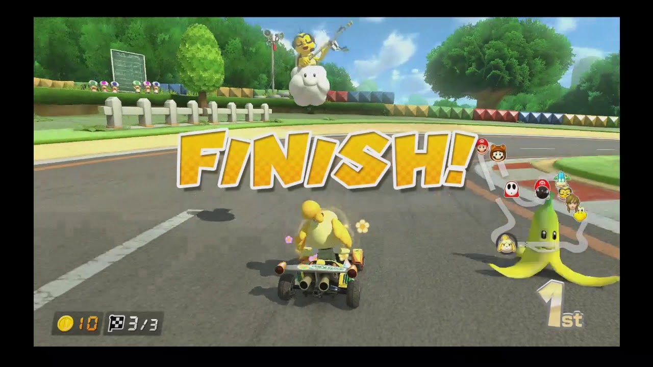 MK8 Deluxe: Shell Cup on Mirror Mode - 3 Stars - YouTube