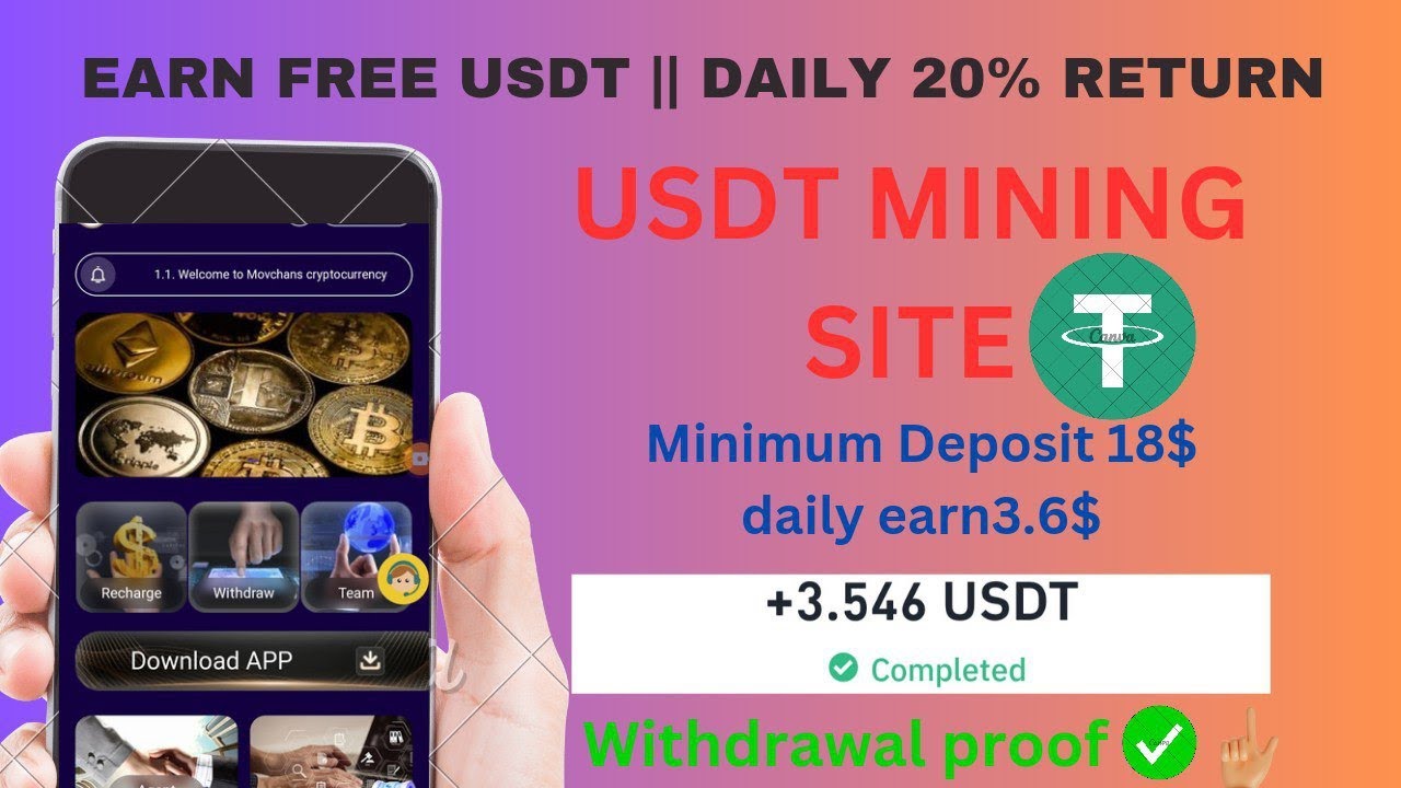 2024 Best Money Making Apps New USDT Money Making Sites|Free USDT ...