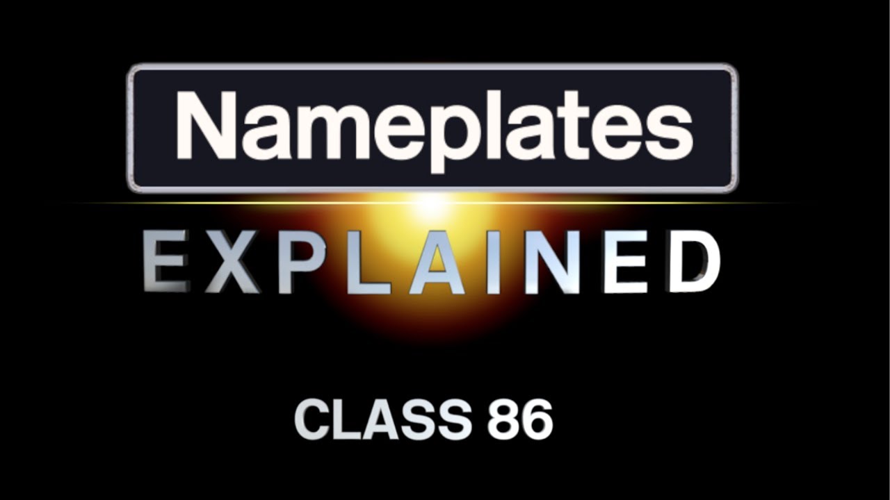 Class 86 / AL6 | Nameplates Explained #1 - YouTube