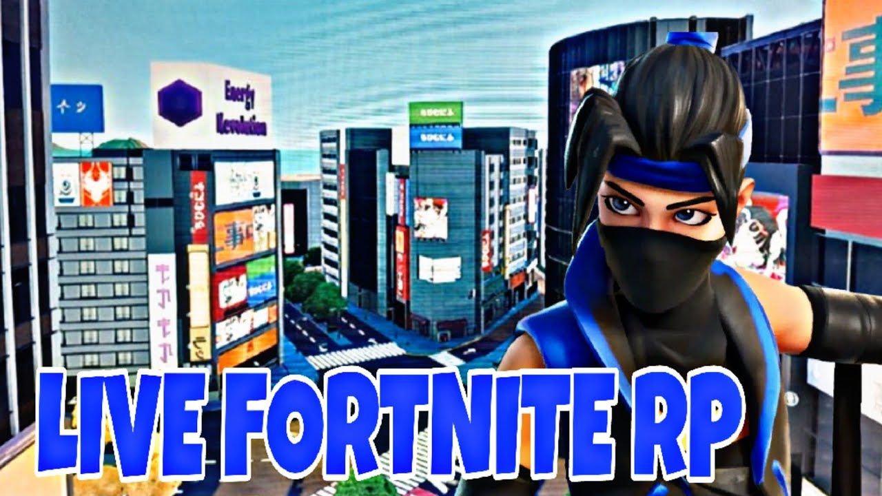 LIVE FORTNITE RP / KAÏDO JIN RP SUZURAN / RP FORTNITE - YouTube
