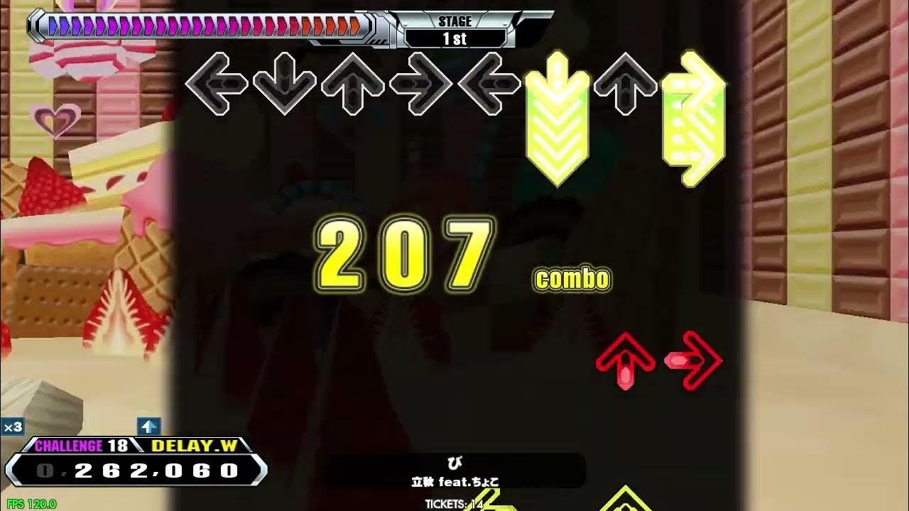 【LV18】DDR / び - CHALLENGE DOUBLE with handclap - YouTube