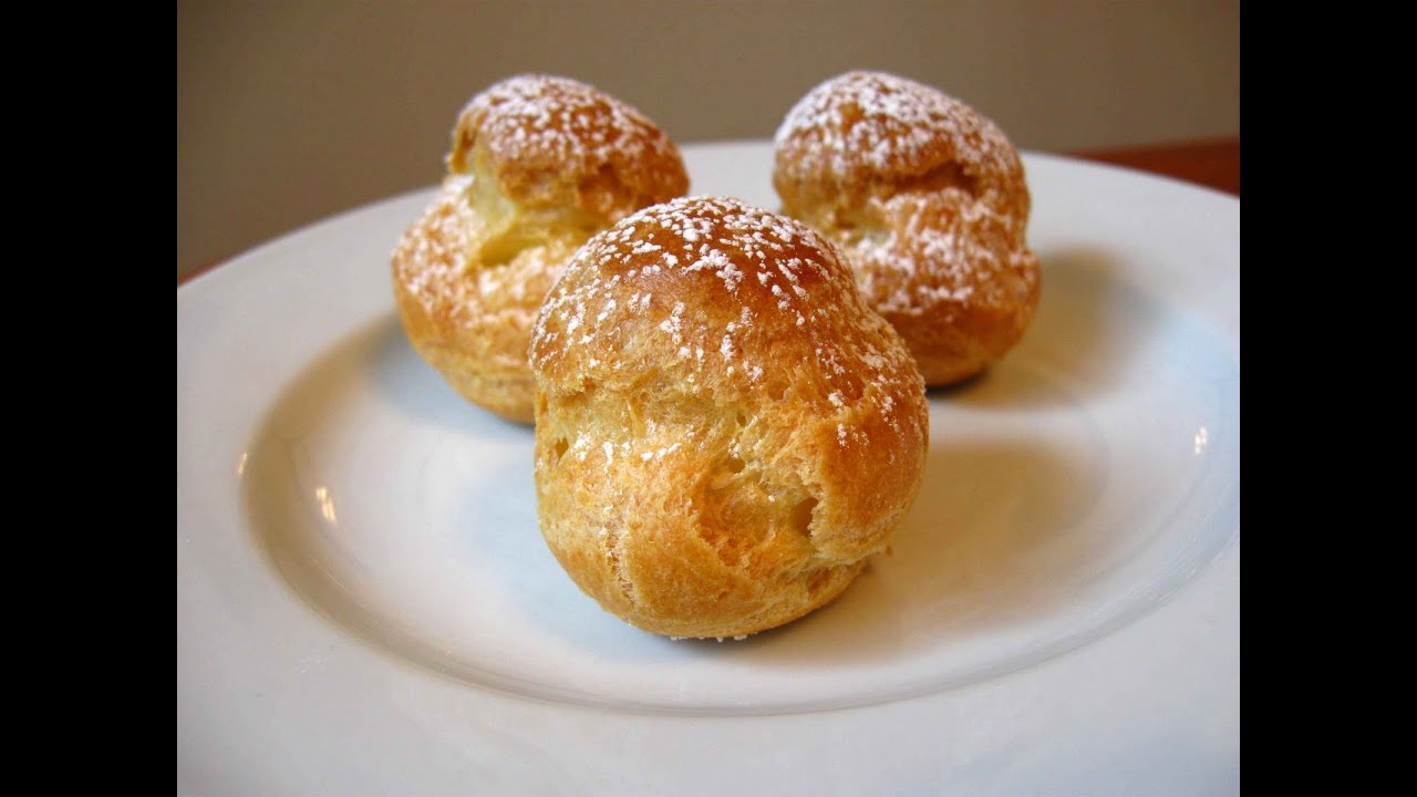 Food Time Lapse - choux à la crème (Cream Puff) - Super fast Oven - YouTube